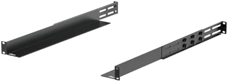 Amazon.com: Tecmojo 1U Universal Rack Mount Rails,4-Post Server Rack ...