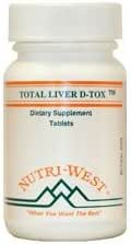 Total Liver D-Tox - 180 Tablets by Nutri West : Buy Online at Best ...