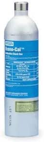 MSA 710882 (34L) Carbon Monoxide (CO) 60ppm Calibration Gas Cylinder ...