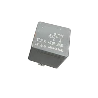 Amazon.com: Relay V23234-A0001-X038 12V 5-pin with diode Automotive ...