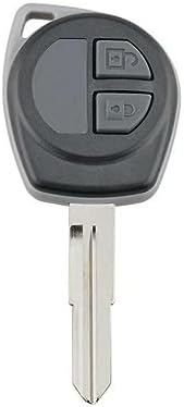 Replacement Key Fob Shell Case 2 Button Remote and Blank Blade for ...