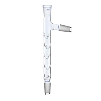 Deschem 200mm,24/40,Glass Vigreux Distilling Column W/Side Arm,Lab ...