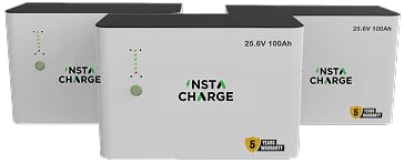 INSTACHARGE 12 Volt 200AH (2400WATT) | 2.4KW | Lithium Ferro Phosphate ...