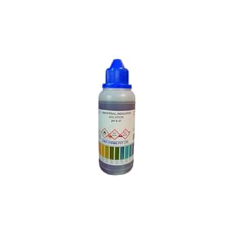 Universal Indicator Solution 125 ml, (Accurate pH Scale Range from 0 to ...