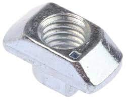 Rexroth 3842530287 Aluminium T-Nut, N10, M8, Silver- Pack of 10 ...