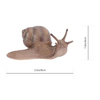 Toyvian 2pcs Snail Model Plastic Models Desktop Toys Animals for Kids ...