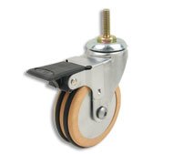 Cool Casters - Translucent Wheel Caster, Smoked Black Wheel Wheel ...