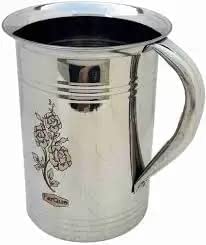 Unique Art Stainless Steel Laser Art Jug Steel Jug for Water Storage ...