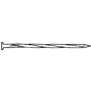 Hot-Dipped Galvanized Spiral Landscape Spike-12PC HDG 10"LNDSCP SPIKE ...