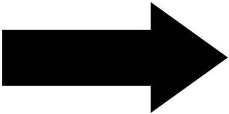 Amazon.com: Arrow Sticker Directional Decals 12x6 Inch 24 Pack Marking ...