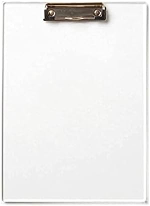 Kalakruti Examination Pad, Unbreakable Transparent Paper Clipboard ...