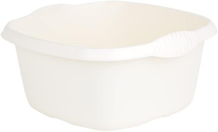 Addis 518084 Small Rectangular Washing Up Bowl, White, 8 ltr : Amazon ...