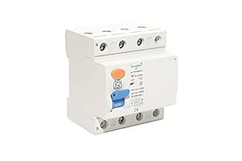 RCCB 63A, 4P, 30mA Residual Current Circuit Breaker KAMPTEC : Amazon.in ...