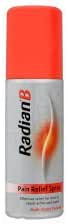 Radian-B Pain Relief Spray - Double Pack - 2 x100ml : Amazon.co.uk ...