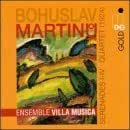 Martinu: Serenades I: IV: Quartet [IMPORT]: Amazon.co.uk: CDs & Vinyl
