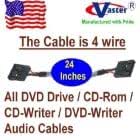 Amazon.com: Vaster 100 Pcs/Pack - 24Inches MPC CD-ROM Audio Cable, IDE ...