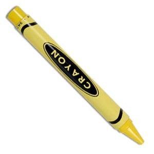 ACME Studios Yellow Crayon Retractable Rollerball Pen : Amazon.in ...