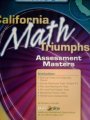 California Math Triumphs Assessment Masters (CALIFORNIA MATH TRIUMPHS ...