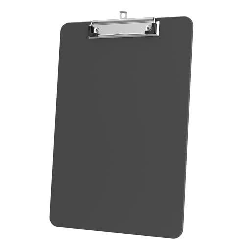 Snapklik.com : Macroclo Plastic Grey Clipboards, Colored Clip Board ...