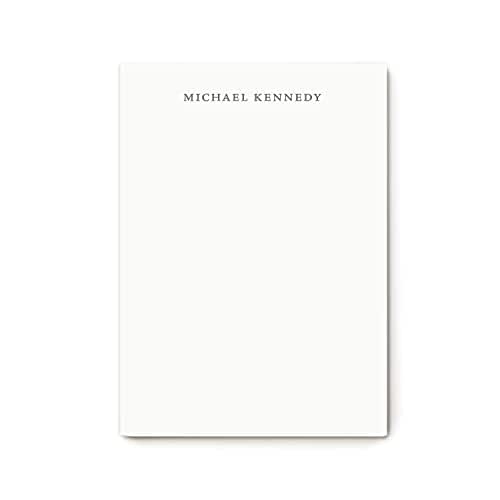 Amazon.com: Traditional Personalized Notepads - Small Notepad 5x7 w/ 50 ...