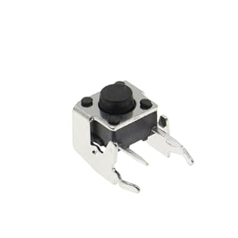 Momentary Tactile Tact Push Button Switch Right Angle Horizontal Holder ...
