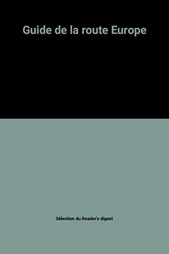 Amazon.fr - Guide de la route Europe - Livres