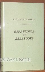 Rare People and Rare Books: Sowerby, Millicent E.: 9780916271046 ...