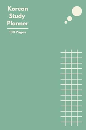 Korean Study Planner: en Español con 100 Páginas : Print, Pixel: Amazon ...