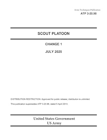Army Techniques Publication ATP 3-20.98 Scout Platoon Change 1 July ...