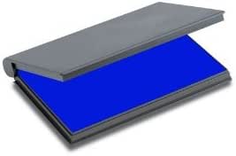 Amazon.com : Stamp Pad with Blue Ink : Business Stamp Pads And Refills ...