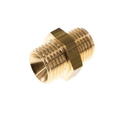 Brass Double Nipple 1/4″ : Amazon.in: Home Improvement