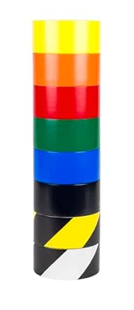 Amazon.com: 3M Caution and Safety Marking - Cinta de vinilo para ...