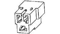 Headers & Wire Housings 3P TAB HOUSING .250 (10 pieces): Amazon.com ...