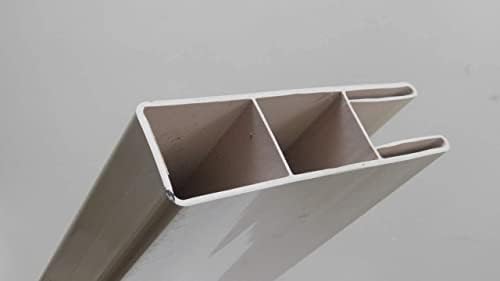 Amazon.com : Vinyl Fence Warehouse - 8ft Vinyl Pocket Rails for Privacy ...