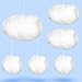 Amazon.com: Tatuo Artificial Cloud Props Imitation 3D Cloud for Ceiling ...