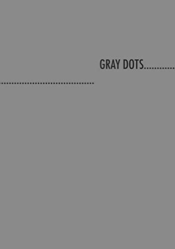 gray dots: A5 gray dotted journal with index and page numbers for ...