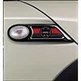 Genuine red laurel side indicators scuttles + holders with clear lenses ...