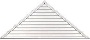 Triangle Louvers With Brickmold - 48"w - Gable Vents - Amazon.com