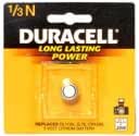 Duracell DL1/3NBPK Photo Batteries, Size 3.0 Volt Lithium (Pack of 6 ...