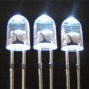 5mm White Diffused Oval LED - 100-Piece Pack for High-Brightness ...
