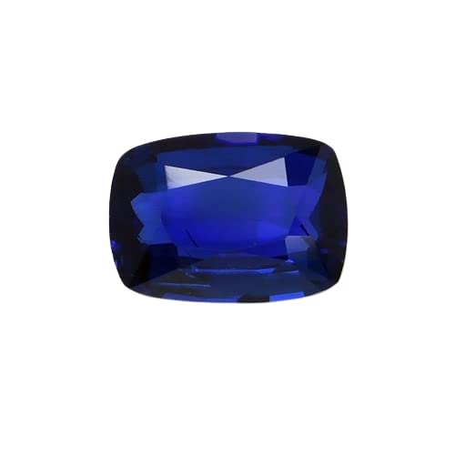 Veda Gems Blue Sapphire 6 Ratti Natural Nilam Neelam Ratan Cushion Cut ...