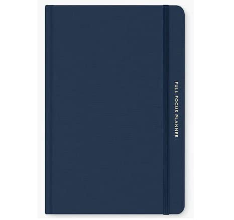 Full Focus Planner - Pocket Leather Planner Perfect for On-the-Go Achievers (Navy) : Amazon.in ...
