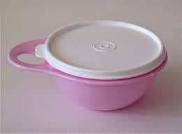 Amazon.com: Tupperware Extra Mini Thats a Bowl Pink with White Seal ...