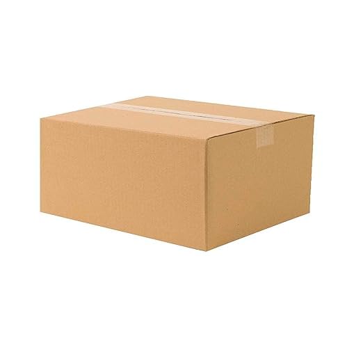 JIA INDUSTRIES Brown Packaging Corrugated 12 x 10 x 4 inch 3 Ply Boxes ...