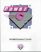 Power C: ANSI Standard High-Performance C Compiler: Mix Software ...