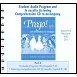 Amazon.com: Prego: An Invitation to Italian, Student Audio Cd Program ...