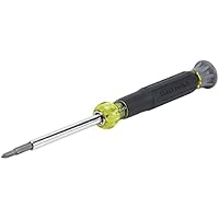 KLEIN TOOLS 32581 Screwdriver, 4-in-1 Precision Electronics Screwdriver ...