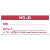 Amazon.com: Labelmaster CL395 Hold Label, PVC-Free Film, 1 3/4" x 3/4 ...
