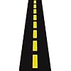 Amazon.com: Remagr Construction Table Runner Racetrack Floor Ground ...
