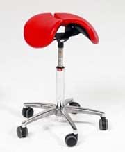Amazon.com: Salli Twin Saddle Stool 2007 : Office Products